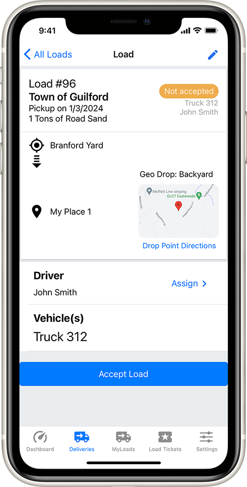 GeoDrop: Pinpoint Delivery Precision for Dispatchers & Drivers